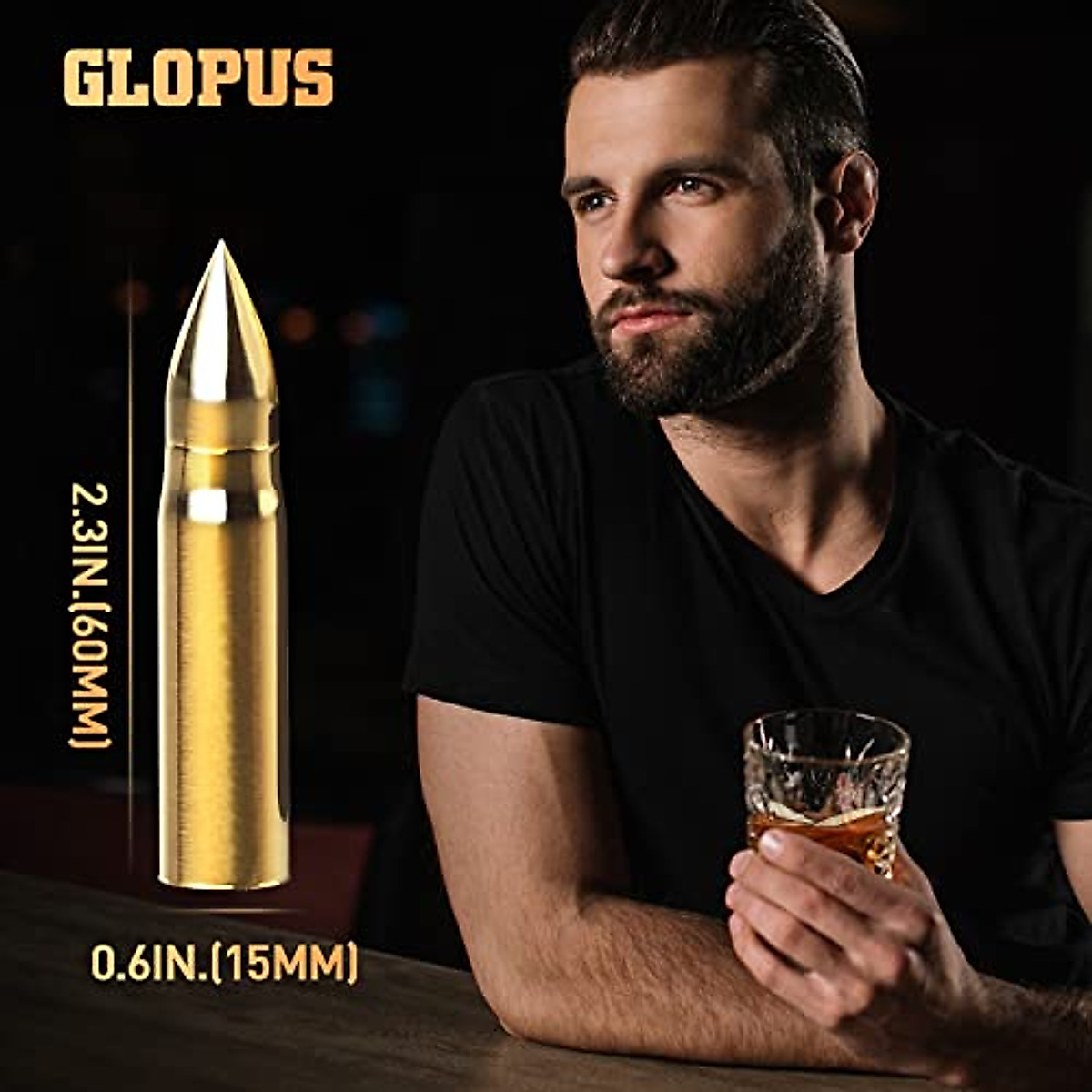 Gifts for Men Dad, Valentines Day Gifts for Boyfriend Husband, Whiskey Stones, Unique Anniversary Birthday Gift Ideas for Grandpa Uncle, Man Cave Stuff Cool Gadgets Retirement Bourbon Presents