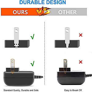 Digipartspower AC Adapter Replacement for Sega Sega-CD MK-4102 Genesis Console Power Supply Cord Cable PSU
