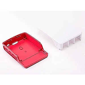 Raspberry Pi 4 Case - Red/White