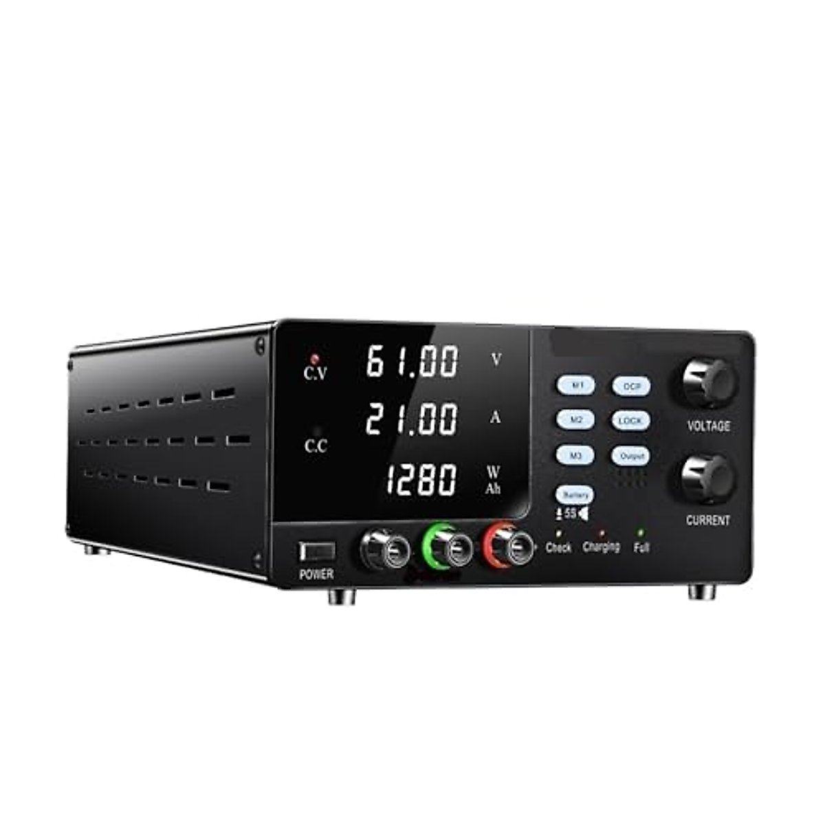 Programmable 30V, 60V, 20A and 10A DC Power Supply Output Switch, Charging Button, Power Bank Panel Lock Function(60V20A 1200W,220V)