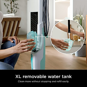 Shark S1000 Steam Mop, White/Seafoam