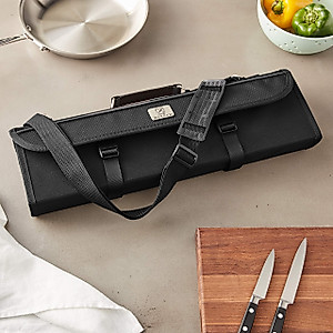 Mercer Culinary 10-Pocket Knife Case Black