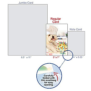 NobleWorks - 1 Cute Birthday Card with Envelope - Funny Wild Animals and Pets, Birthday Greeting - Dog Chef C3200BDG