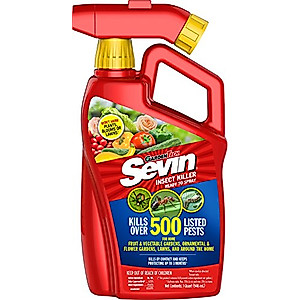 Sevin GardenTech Ready to Spray Insect Killer, 32 Ounce RTS, White