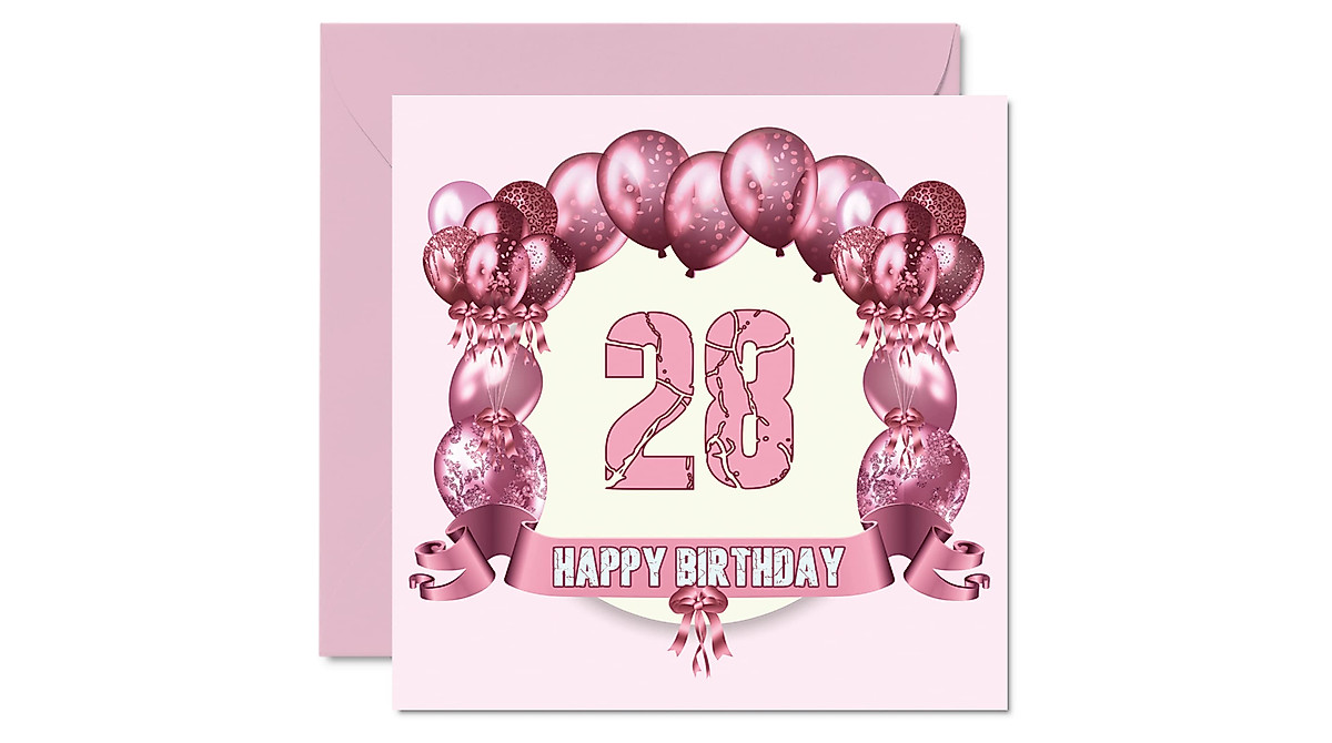 Fun 28th Birthday Card for Women - Make Them Smile