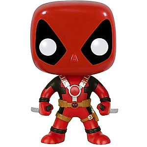 Funko Pop! Marvel Heroes: Deadpool with Two Swords #111 Vinyl Figure (Bundled with Pop Box Protector Case)