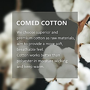 IRAMY Scrunch Ultra Long Football Socks 2 Packs Combed Cotton With Ankle Support Padded Knee High Socks Tube Sock Youth Adult