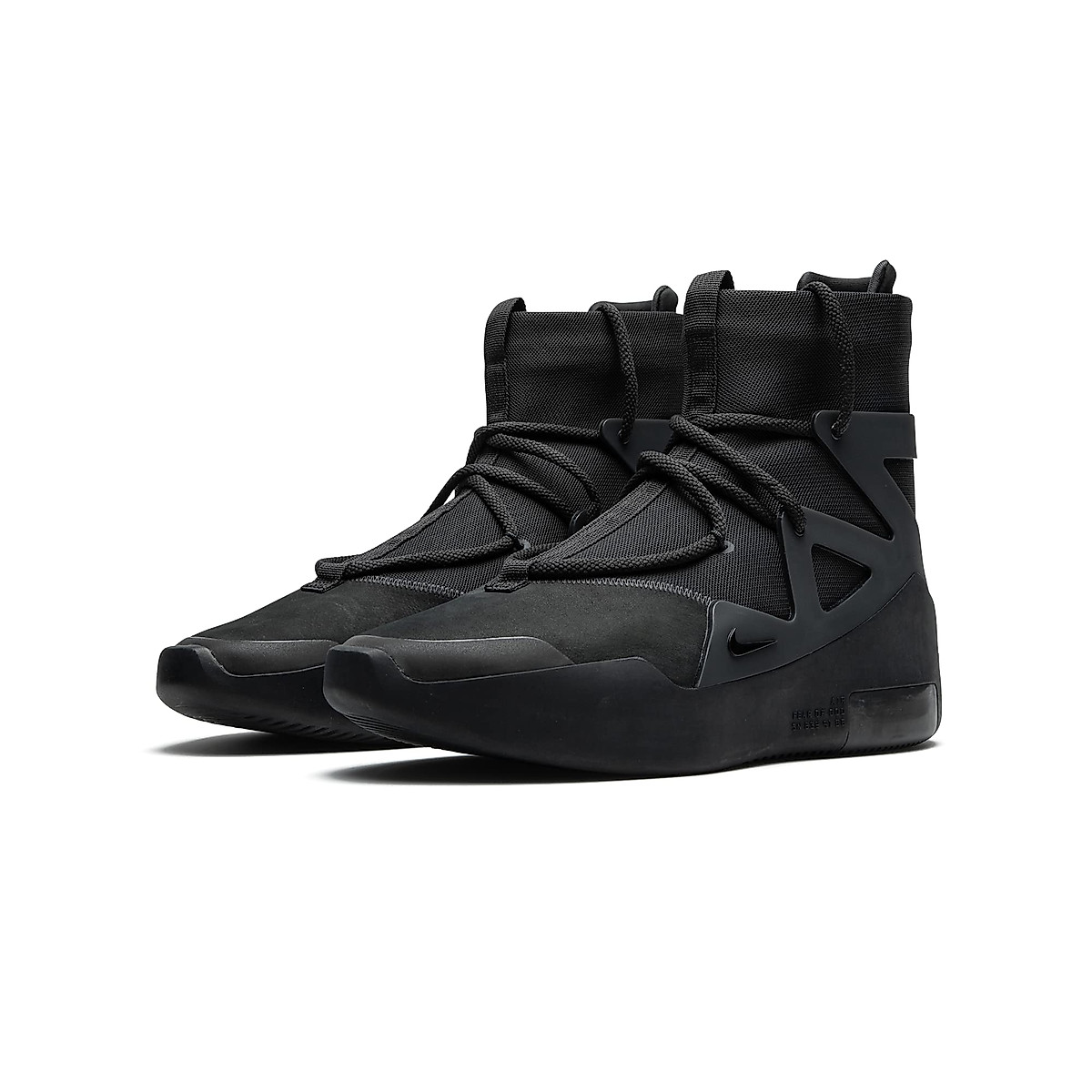 Nike Mens Air Fear of God 1 AR4237 005 Triple Black - Size 8
