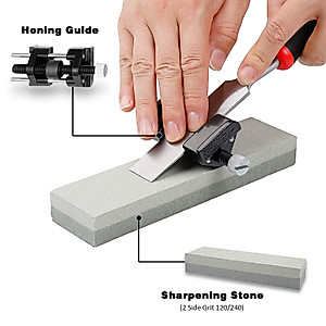 KingTool 87 Pc. Advanced Wood Chisel Set with Storage Case Including Superior Chisels | Heat-Treated Cr-V Alloy Blades Premium Chisel Set for Carpentry Craftsman