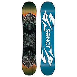 JONES Snowboards Prodigy Youth Snowboard, Directional Twin, 125cm