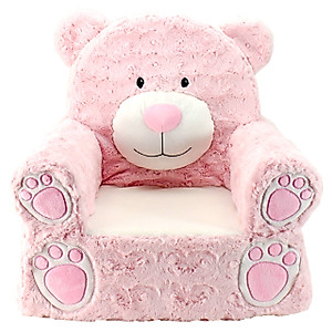 Animal Adventure | Sweet Seats | Pink Bear Children's Plush Chair