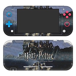 Head Case Designs Officially Licensed Harry Potter Castle Graphics Vinyl Sticker Gaming Skin Decal Cover Compatible With Nintendo Switch Lite