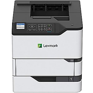 Lexmark MS820 MS821dn Laser Printer - Monochrome - 1200 x 1200 dpi Print - Plain Paper Print - Desktop - 55 ppm Mono Print - A6, Oficio, Envelope No. 7 3/4, Envelope No. 9, B5 (JIS), A4, Legal, A5, Le