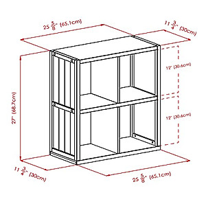 Winsome Timothy Shelving, Small, Black