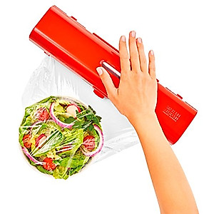 Kuhn Rikon Fast Wrap Flatware Organizer, Red