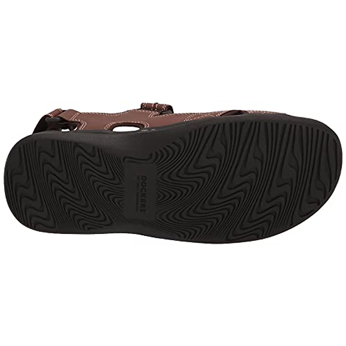 Dockers Mens Newpage Outdoor Sport Sandal Shoe,Rust,14