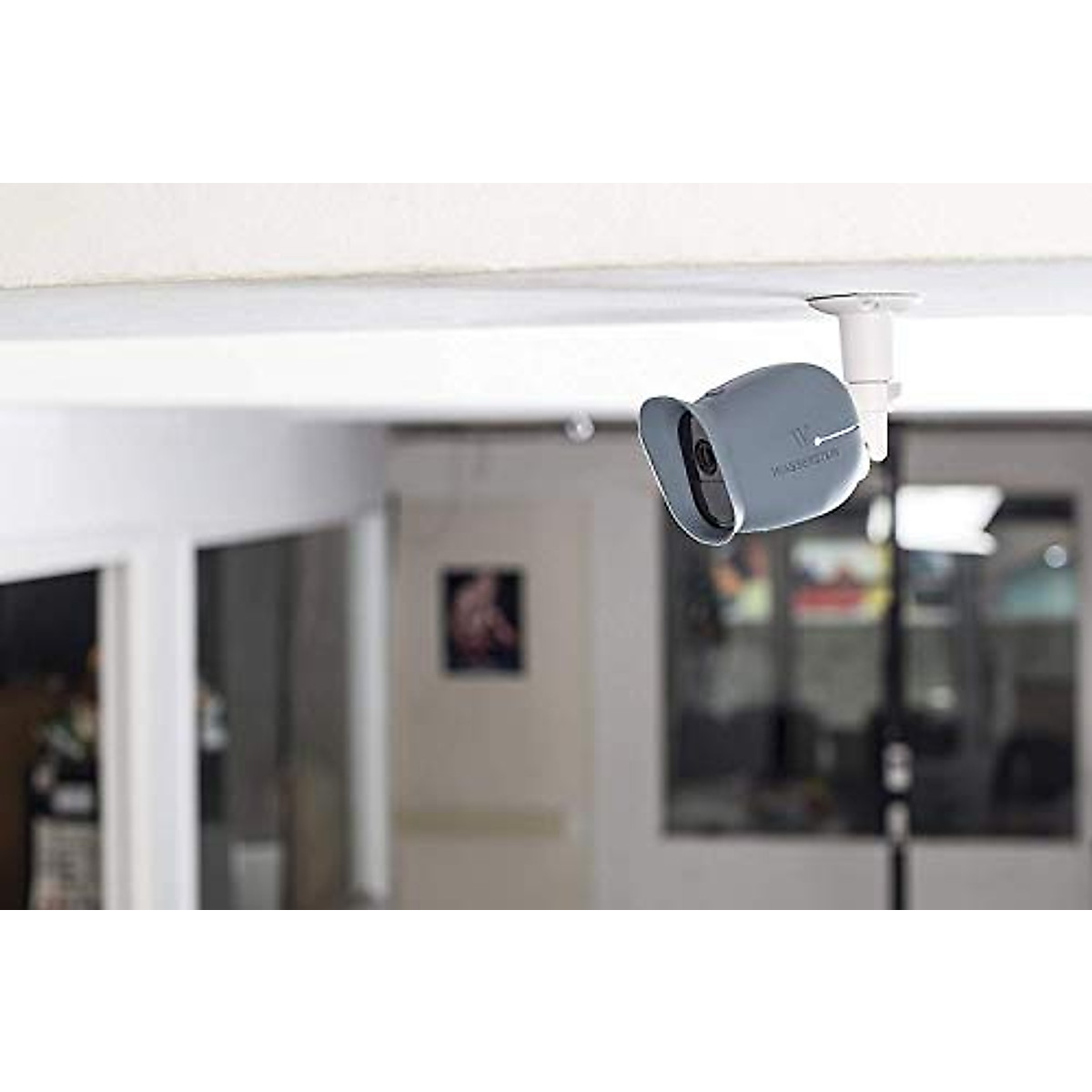 Wasserstein Adjustable Indoor/Outdoor Security Metal Wall Mount Compatible with Arlo Pro/Pro 2/Pro 3/Ultra/Ultra 2, & Others - Ring Stick Up Cam Battery, eufyCam E/2C (2 Pack, White)