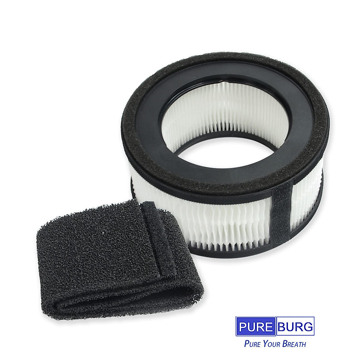 PUREBURG AFH-Z1000-01 Replacement Filter Compatible with TruSens Z-1000 Air Purifier (Small Room),2-Pack H13 HEPA Activated carbon Air Clean VOCs Dust