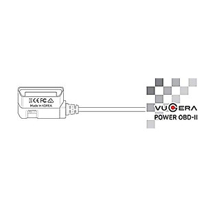 VUGERA Power OBD-II for 903S 900V3 F2K QX8 UX9 DASHCAM VG2003OBDV Blackvue 750X 900X X-Series