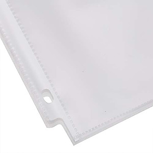 Amazon Basics Sheet Protector -Polypropylene- Heavy Duty, Non-Glare, 500-Pack, Clear