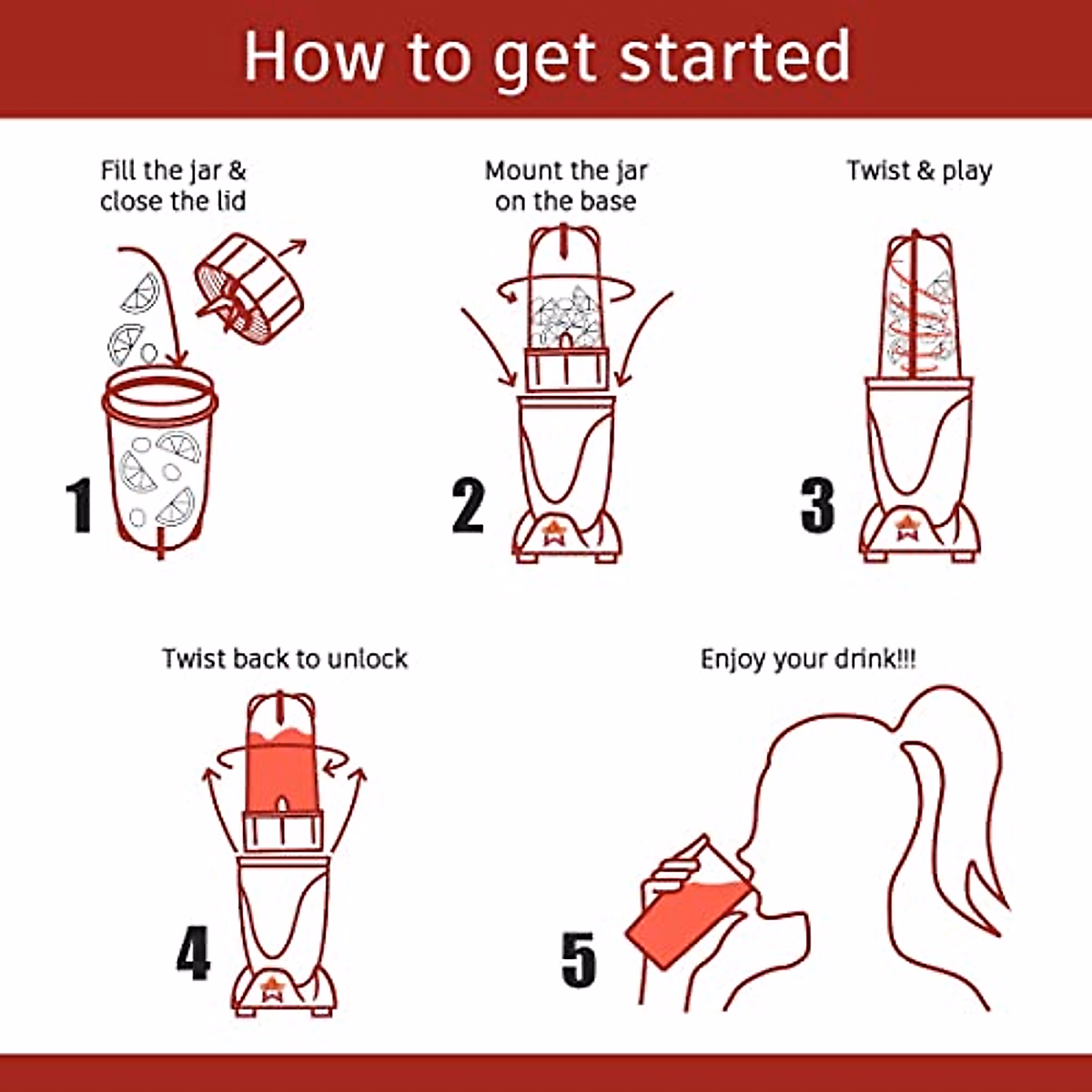 Wonderchef Nutri-Blend, 400W, 22000 RPM Mixer-Grinder, Blender, SS Blades, 2 Unbreakable Jars, 2 Years Warranty, Grey, Online Recipe Book By Chef Sanjeev Kapoor