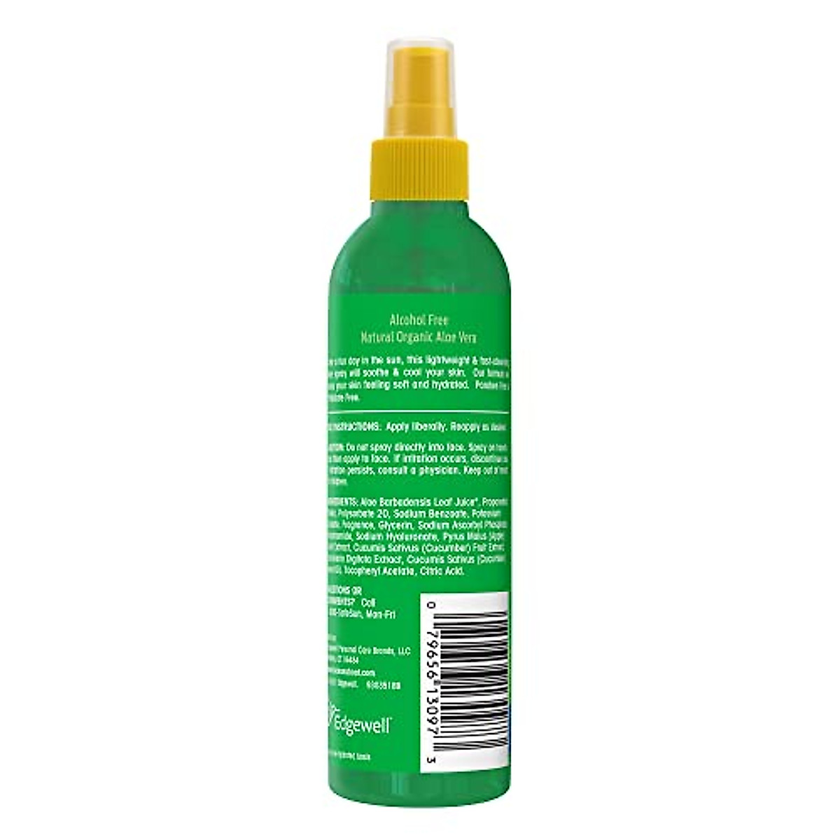 Banana Boat Aloe After Sun Spray, 6oz | Aloe Vera Spray with Cucumber Extract and Vitamin E, After Sun Care, After Sun Aloe, Aloe Spray for Sunburn Relief, 6oz