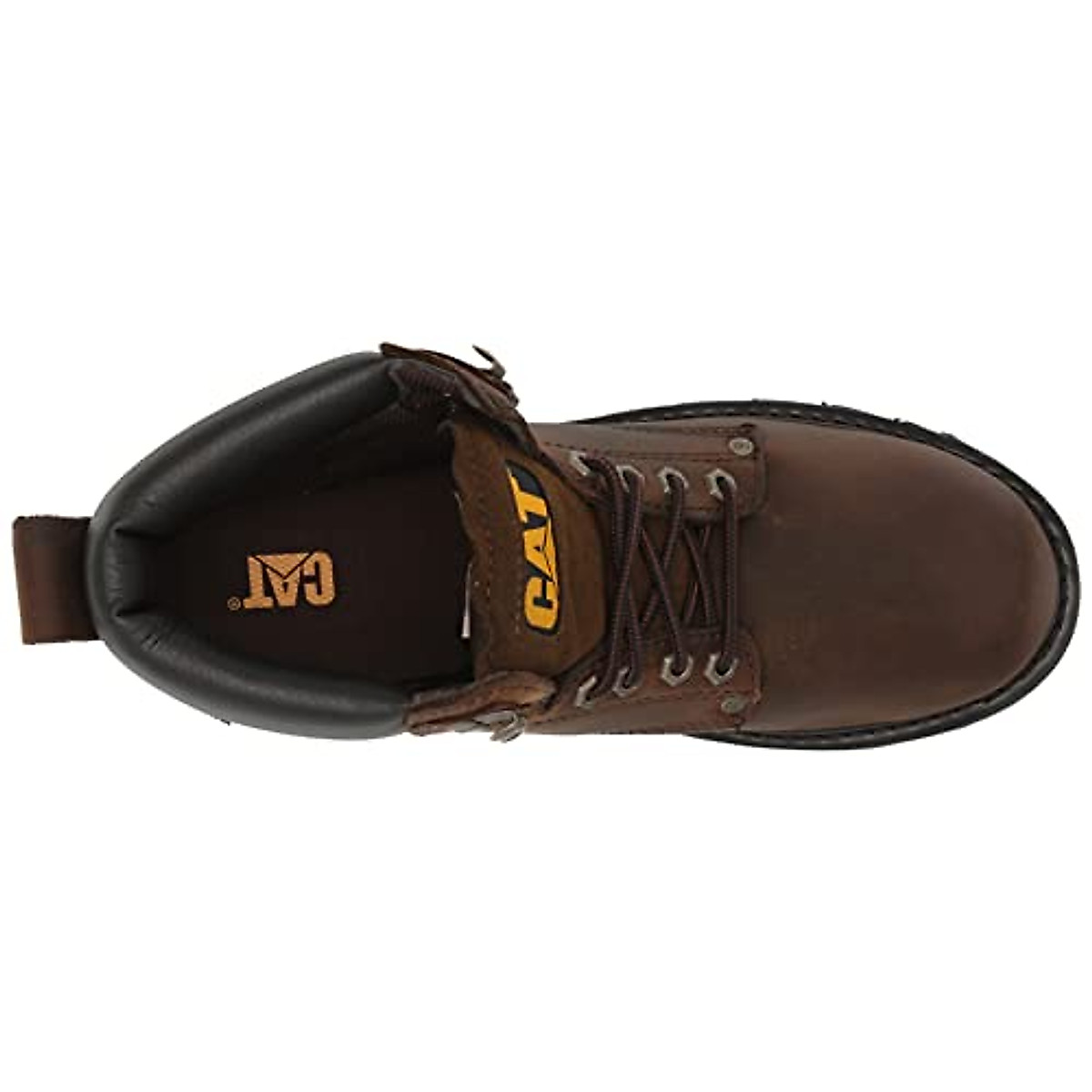 Cat Footwear mens Second Shift Work Boot, Dark Brown, 10.5 US