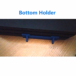 MODJUEGO Enhancement Wall Mount for PS4 PlayStation 4 Controller Game Pad Dock Gamepad Stand with Expansion/Self-Tapping Sc (White) (Original, White)