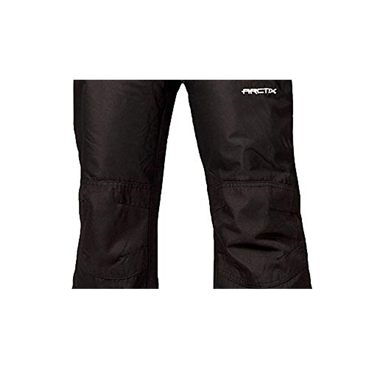 Arctix Kids Snow Pants with Reinforced Knees and Seat, Black, 4T