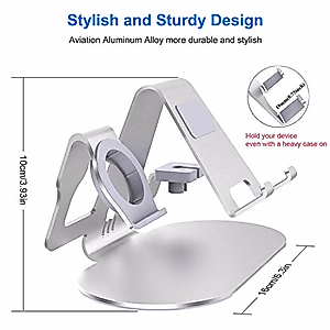 3 in 1 Aluminum Charging Stand for Apple Watch Charger Stand Dock for iWatch Series 8/SE/7/6/5/4/3/2/1, iPad, AirPods Pro/3/2/1 and iPhone Series 14/13/12/11/X/8/7/6/Samsung Series and More