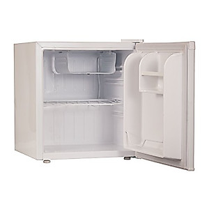 Commercial Cool CCR16W Compact Single Door Refrigerator and Freezer, 1.6 Cu. Ft. Mini Fridge, White