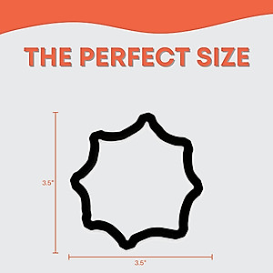 Spiderweb Halloween Cookie Cutter with Easy to Push Design, for Baby Showers, Work Events, and Birthday Celebrations (4 inch)