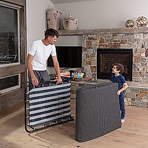 LiteBed™ Folding Bed with Memory Foam Mattress - Portable Fold Up Bed with Storage Bag - Luxurious Foldable Bed with Frame - Foldaway Guest Bed - Hideaway Cot for Adults & kids - NO-RISK 100-DAY TRIAL