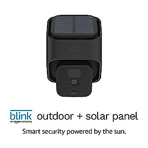 Blink Outdoor (3rd Gen) + Solar Panel Charging Mount - wireless, HD smart security camera, solar-powered, motion detection – 1 camera system