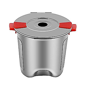 (1 PACK) Reusable K Cups Fit for Keurig 2.0 and 1.0 Coffee Maker,Stainless Steel K Cup Reusable,K Cup Reusable Coffee Pods for Keurig BPA FREE