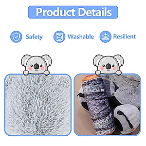 VIBERS Koala Cute Stuffed Animal 10.7 inches, Plush Toy Koala Gifts for Girls, Grey Stuffed Koala Bear, Birthday Gifts for Kids and Adults