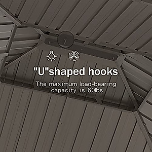 Domi 10'x12' Outdoor Hardtop Gazebo Permanent Canopy with Galvanized Steel Roof,Aluminum Frame,Curtains and Netting,for Patios,Backyard,Lawns(Wood Grain Coated)