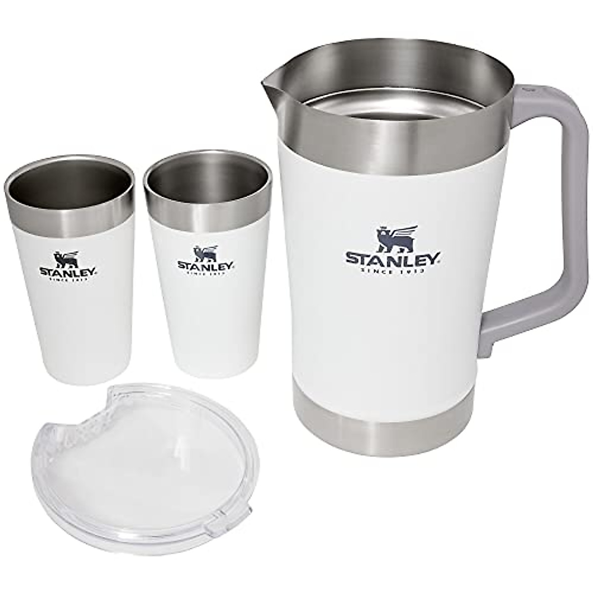 Stanley 10-10390-002 The Stay-Chill Classic Pitcher Set Polar 64OZ / 1.9L + 2 x 16OZ / .47L