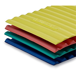 THERABAND Foam Roller Wrap, Fits Around Standard 6" Diameter Foam Rollers, Ridged Texture to Better Roll Out Muscles, Helps with Injury Prevention and Recovery, Blue, Extra Firm, Advanced