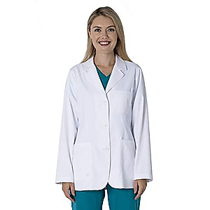 Healing Hands White Lab Coat 5 Pocket 5160 Flo Full Sleeve Women's Consult Lab Coat The White Coat Minimalist Collection White XL