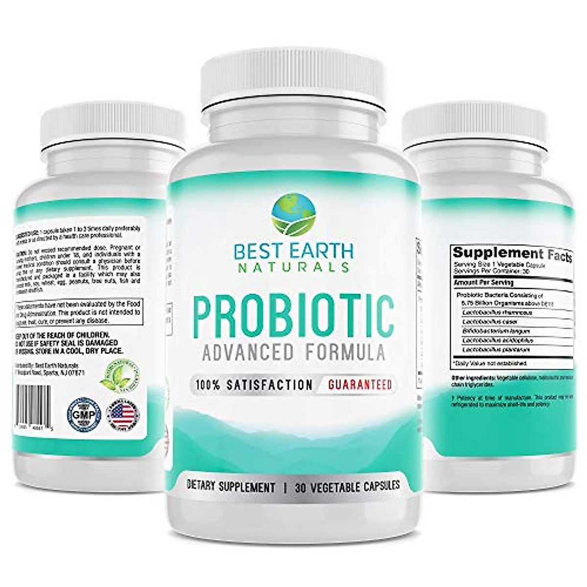 Probiotic Advanced Formula for Men and Women 30 Day Supply