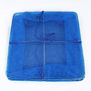 Fish Mesh Hanging Drying Net Food Dehydrator - Durable Folding 4 Layers Fish Vegetable Dishes Dryer Net Drying Rack (40 * 40 * 65cm)