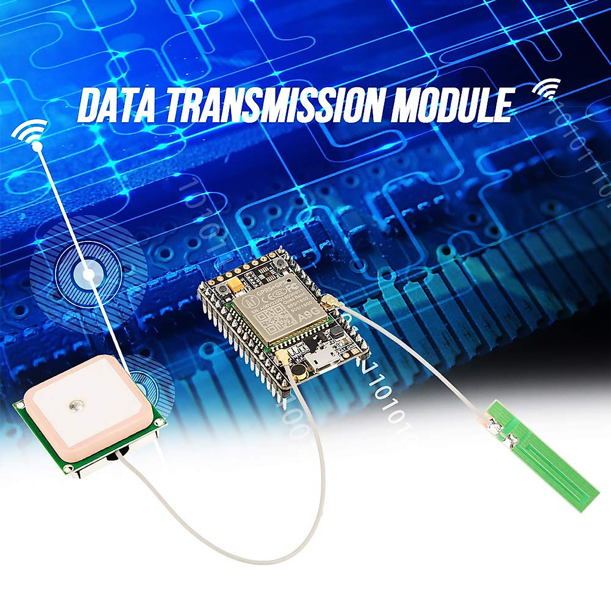 Module A9G Board, A9G Development Board GSM/GPRS and GPS/BDS Module Wireless Data Transmission and Positioning Board