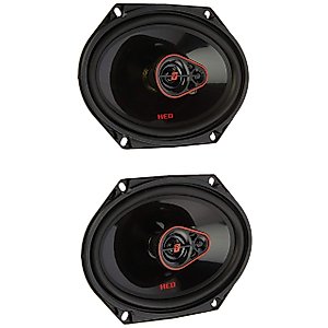 CERWIN-Vega Mobile H7683 HED(R) Series 3-Way Coaxial Speakers (6" x 8", 360 Watts max)