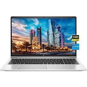 HP ProBook 450 G8, 15.6" Full HD Notebook Computer, Intel Core i5-1135G7, 16GB RAM 512GB SSD, Backlit Keyboard, Webcam, HDMI, WiFi, Bluetooth, Windows 11 Pro, Wolf Pro Security Edition, Silver