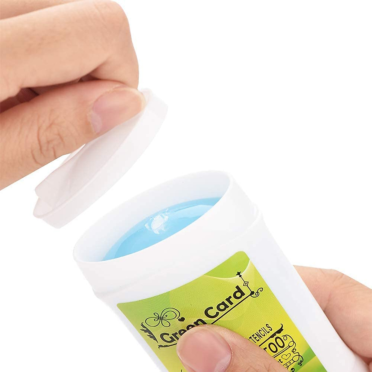 51g Tattoo Transfer Cream, Gel Skin Solution Professional Tattoo Transfer Soap Stencil Tattoo Supplies Accessories for Beginners Body Paint Stencil Primer