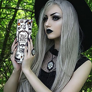 Mosdeim Halloween Tumbler 20 oz Travel Holiday Coffee Mug Vintage Pumpkin Skinny Tumblers with Lid and Straw Stainless Steel Insulated Coffee Cups Halloween Gifts for Women Girls