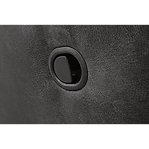 Signature Design by Ashley Bladen Faux Leather Manual Rocker Recliner, Gray