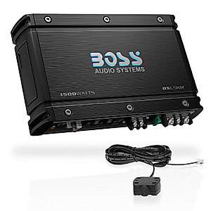 BOSS Audio Systems OX2.600 2 Channel Car Amplifier – 600 Watts, Full Range, Class A/B, 2-8 Ohm Stable, MOSFET Power Supply, Bridgeable