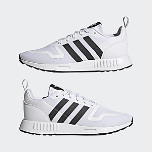 adidas Originals mens Smooth Runner Sneaker, White/Core Black/Dash Grey, 13 US